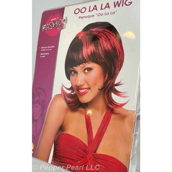 Rubie's Costume Company | Hair | Oo La La Costume Wig Midlength Black ...